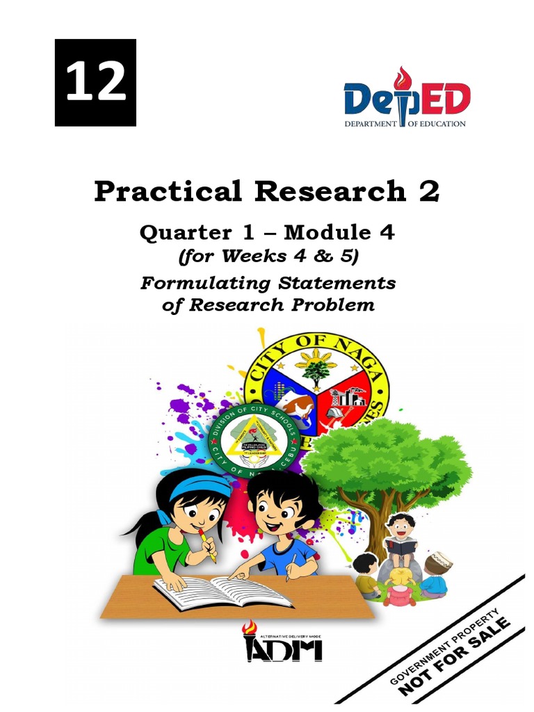 Practical Research 2: Quarter 1 - Module 4 | PDF | Learning | Cognition