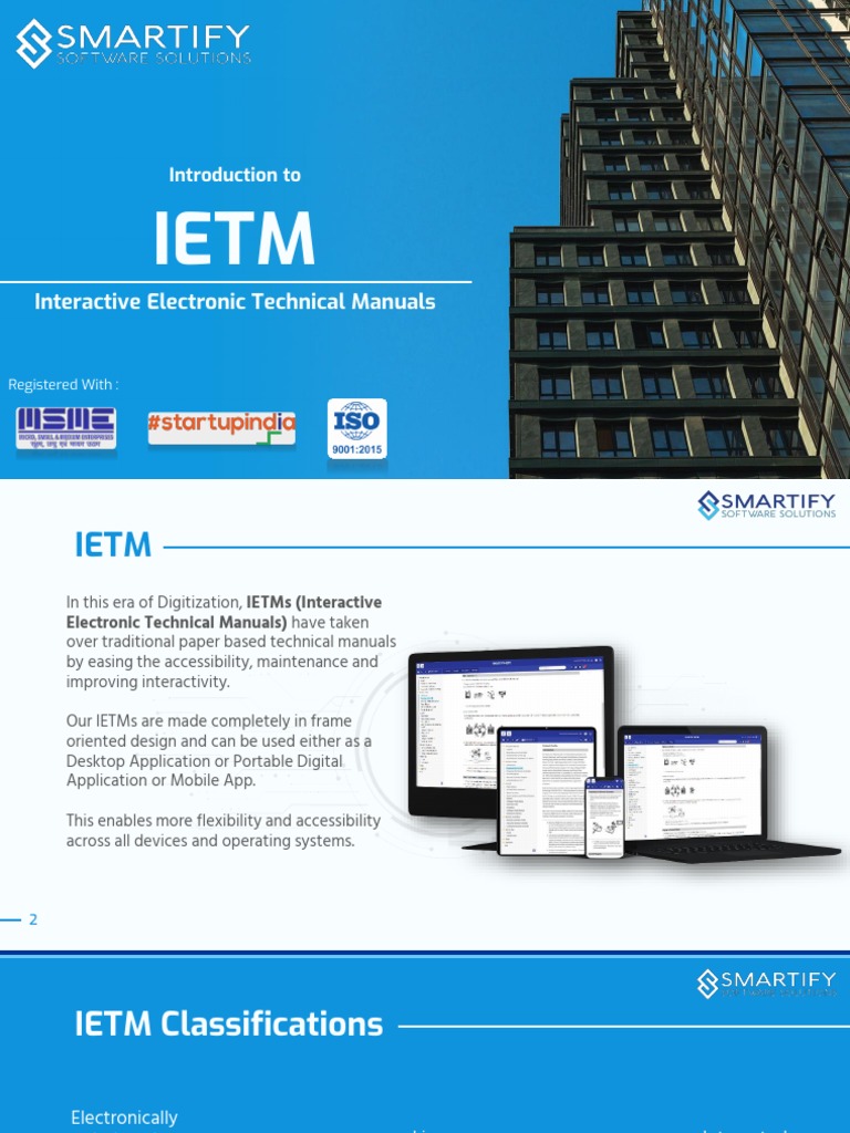 IETM's Design - IETM Development - IETM Software - Smartify Software ...