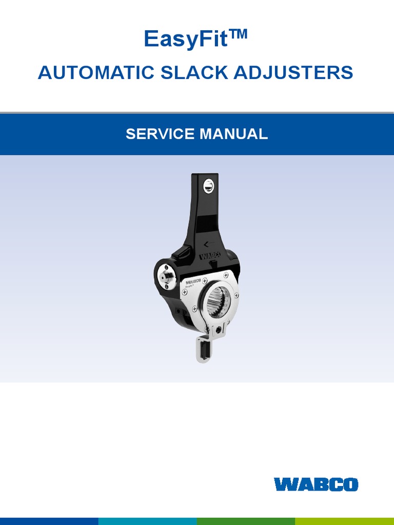 Automatic Slack Adjusters | PDF | Screw | Axle