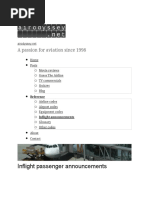 Flight Safety Demonstration Script 1 | PDF