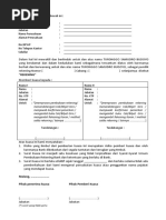 Formulir F5 BPJS Ketenagakerjaan-Klaim JHT | PDF