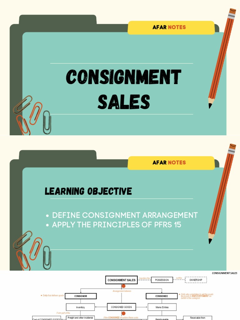 Consignment Concepts | PDF | Revenue | Business Economics