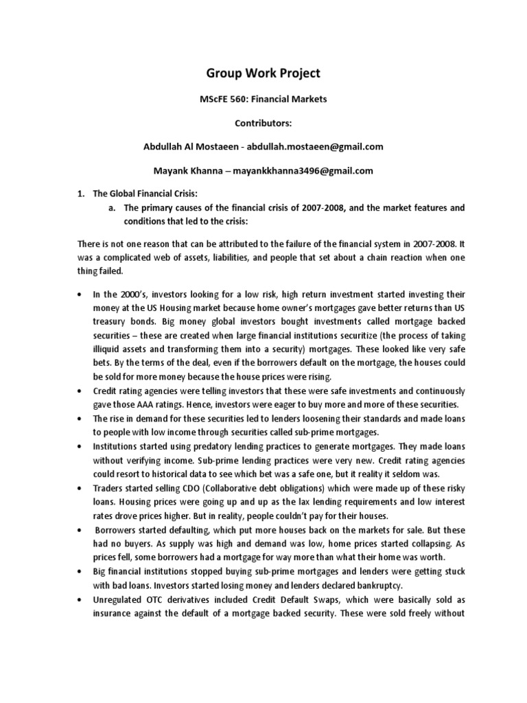 Groupwork Assignment Submission 2 M5 | PDF | Loans | Mortgage Loan