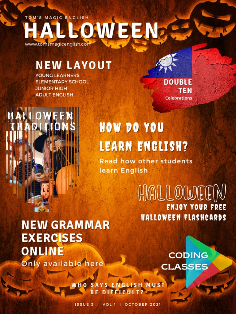 Tom's Magic English Magazine | PDF | English Language