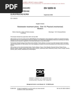 EN 1610 2015 Construction and Testing of Drains and Sewers | PDF