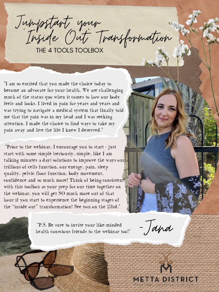 Jumpstart Your 'Inside Out' Transformation: - Jana | PDF