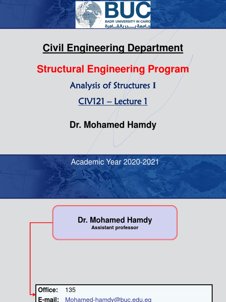 Civ 121-Lec01 | PDF | Beam (Structure) | Truss