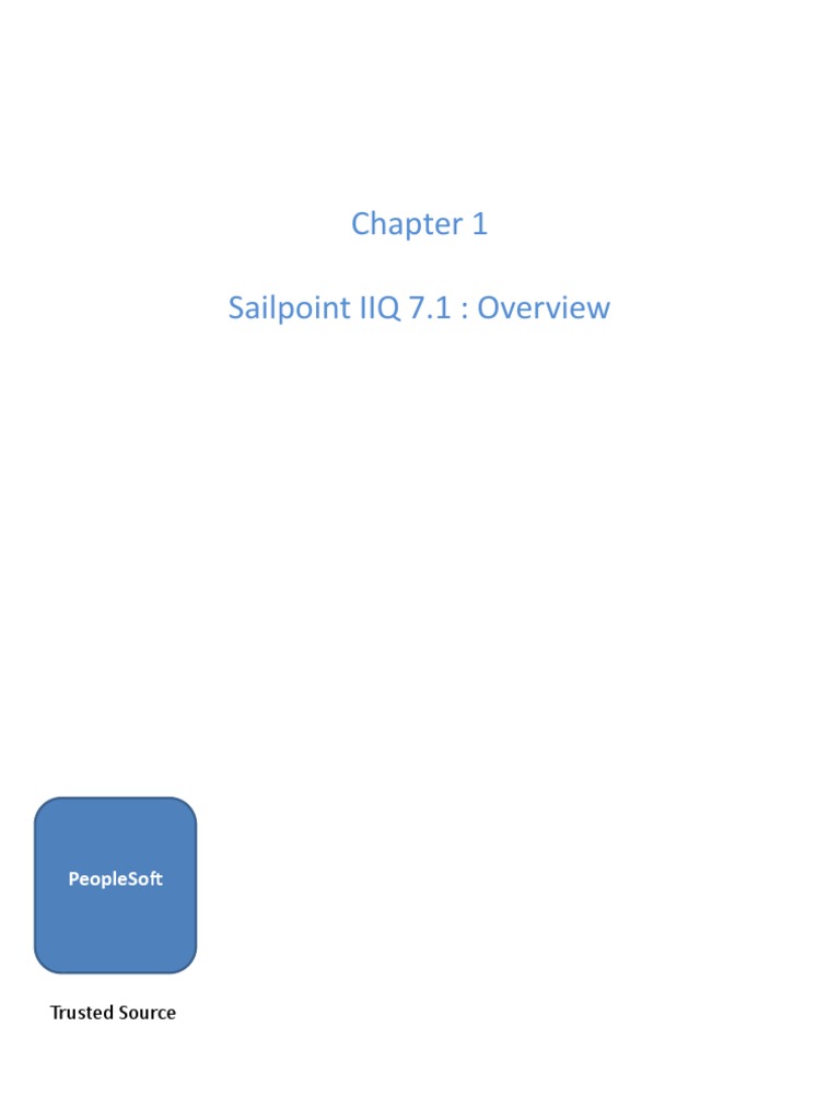 Sailpoint IIQ Overview | PDF | Linux | Oracle Corporation