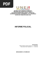Acta e Informe Policial (Ejemplos) | PDF | Narrativa | Policía