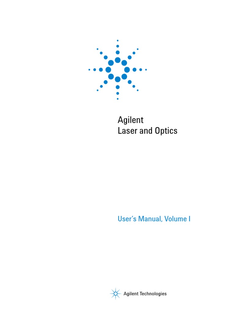 HP Agilent Laser and Optics 006319818 | PDF | Interferometry | Optics