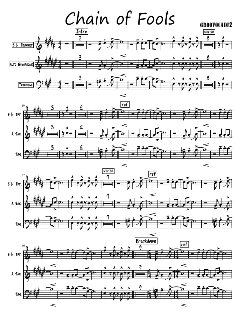 Chain of Fools | PDF | Music Production | Elementary Organology