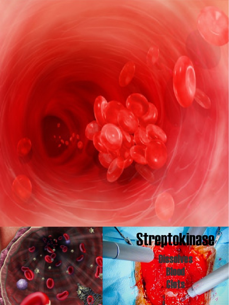 Bio Enzyme Streptokinase PDF | PDF | Thrombus | Randomized Controlled Trial