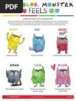 The Colour Monster Book | PDF