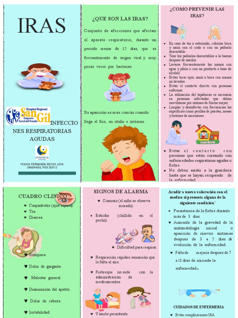 Folleto Iras | PDF | Diarrea | Enfermedades y trastornos