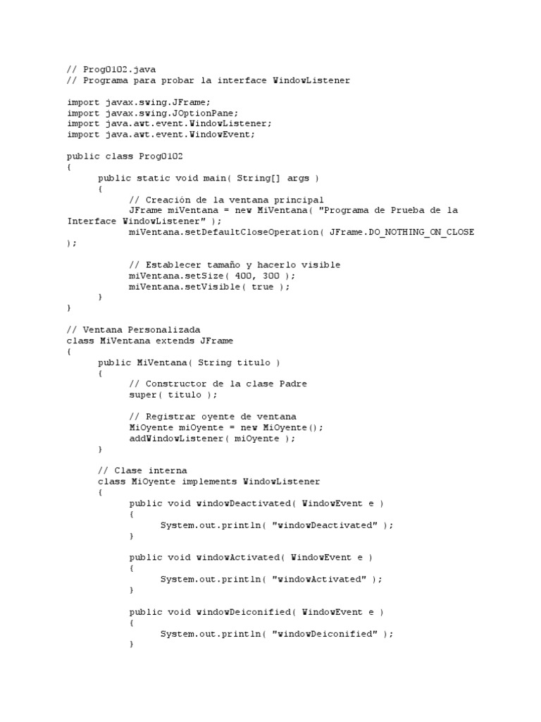 Topicos Avanzados de Programacion Prog 0102 | PDF | Informática