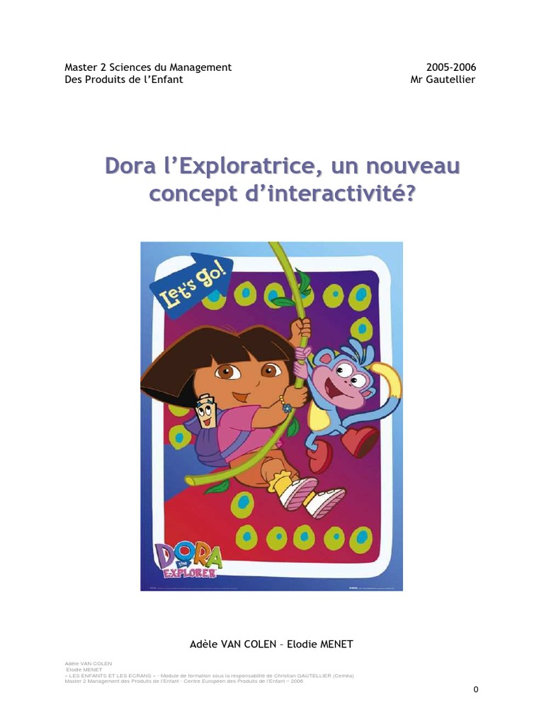 PDF Dora | PDF | la communication | Application