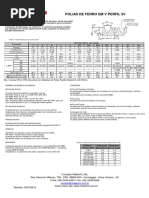 Tabela de Flanges | PDF | Metais | Materiais de construção