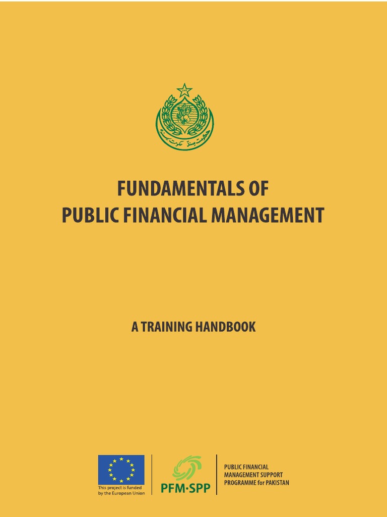 Public Finance Management - Handbook by Government of Sindh | PDF ...