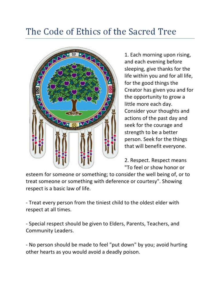 The Code of Ethics of The Sacred Tree | PDF