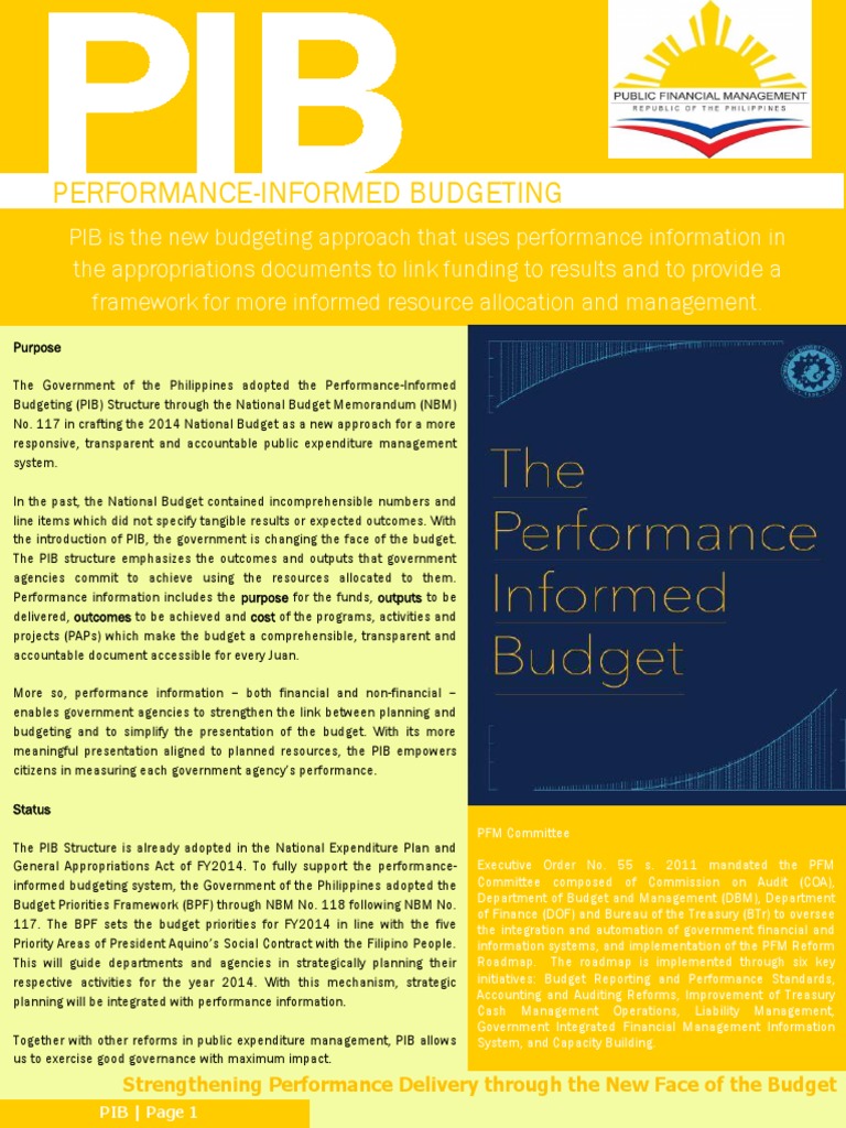 PIB Brief v5 021414 | Download Free PDF | Budget | Governance
