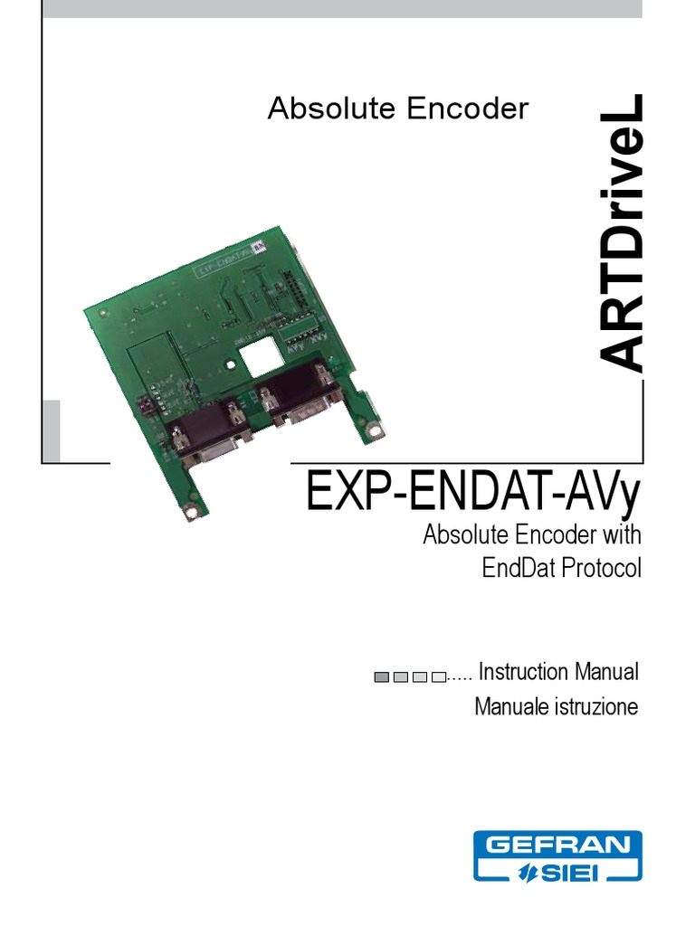 AVy ENDAT Encoder Eng | PDF