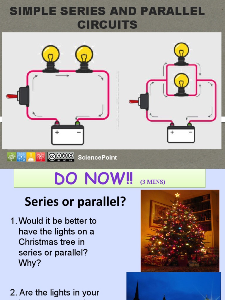 Simple Series and Parallel Circuits | PDF | Series And Parallel ...