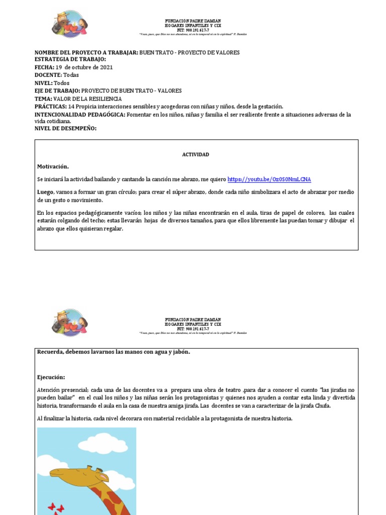 Fomentando Resiliencia Infantil | PDF