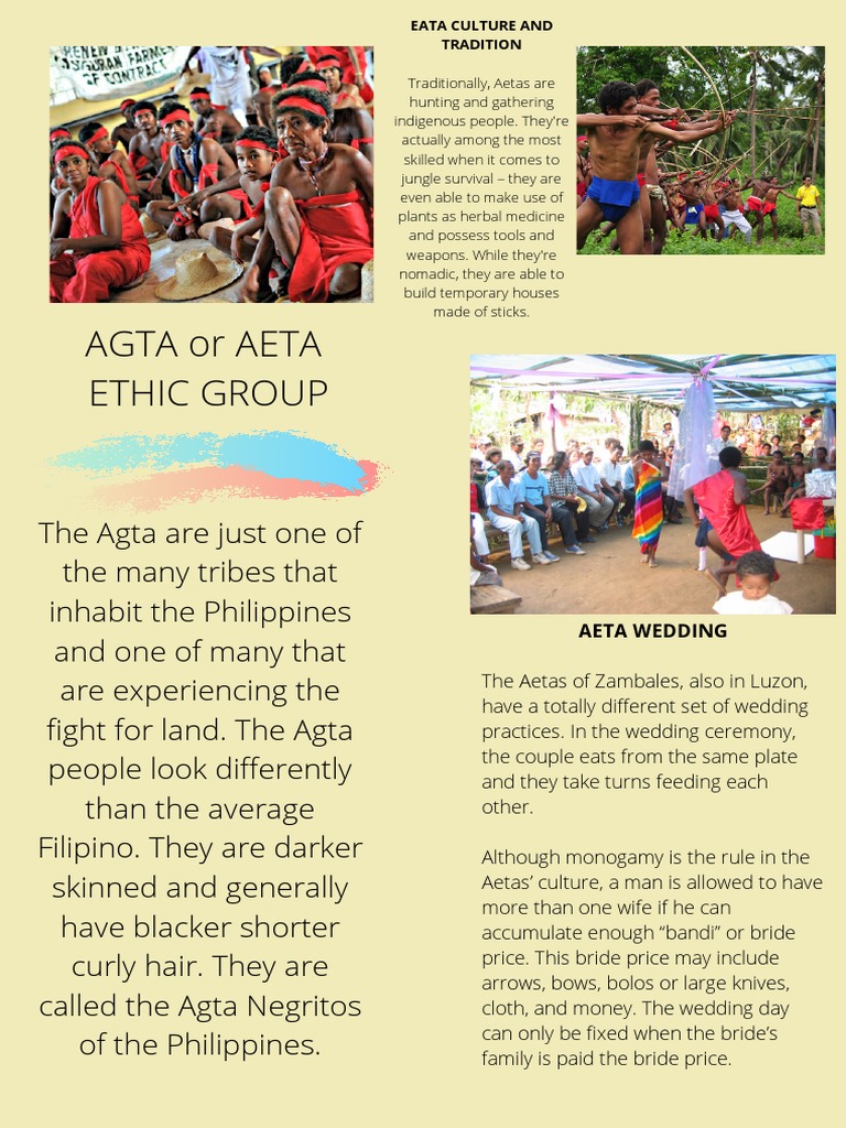 Agta or Aeta Ethic Group | PDF