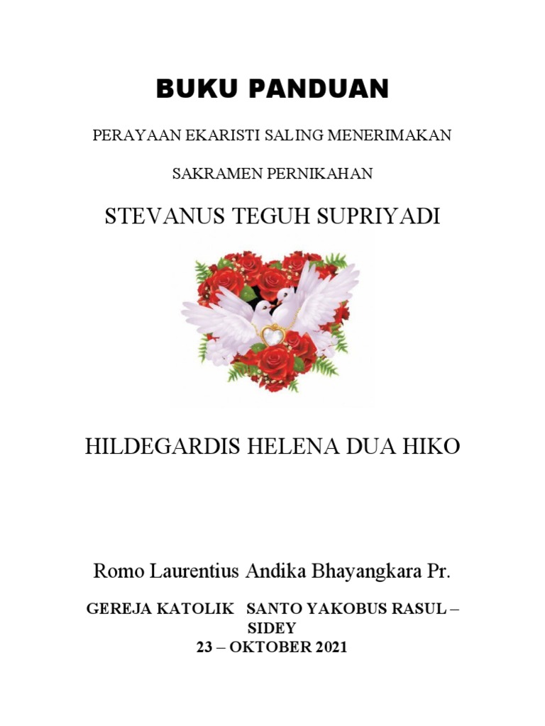 Teks Misa Stevanus & Hildegardis | PDF