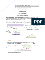 TEMA 4 - Semiperímetro y Área Del Triángulo | PDF | Triángulo | Matemáticas