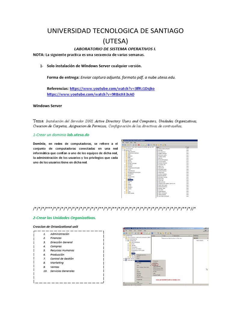 PRACTICA-4 Windows Server | PDF | sistema de nombres de dominio | Servidor (Computación)