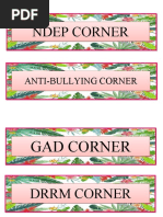 NDEP Corner YELLOW | PDF