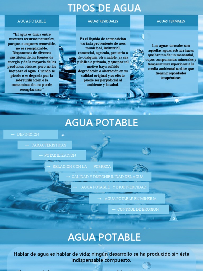 Agua Potable Quimica | PDF | Agua potable | Agua