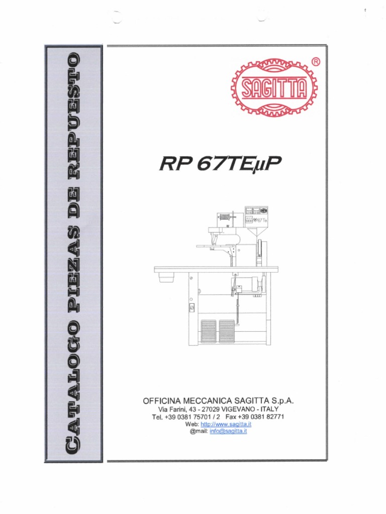 SAGITA DOBLADORA RP67TEUP-JL Insumos para La Industria Del Calzado, SA ...