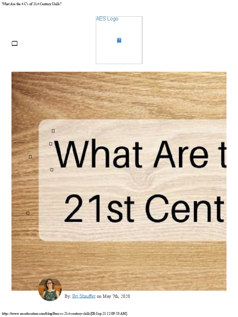 What Are The 4 Cs of 21st Century Skills | PDF | Creativity | Critical ...