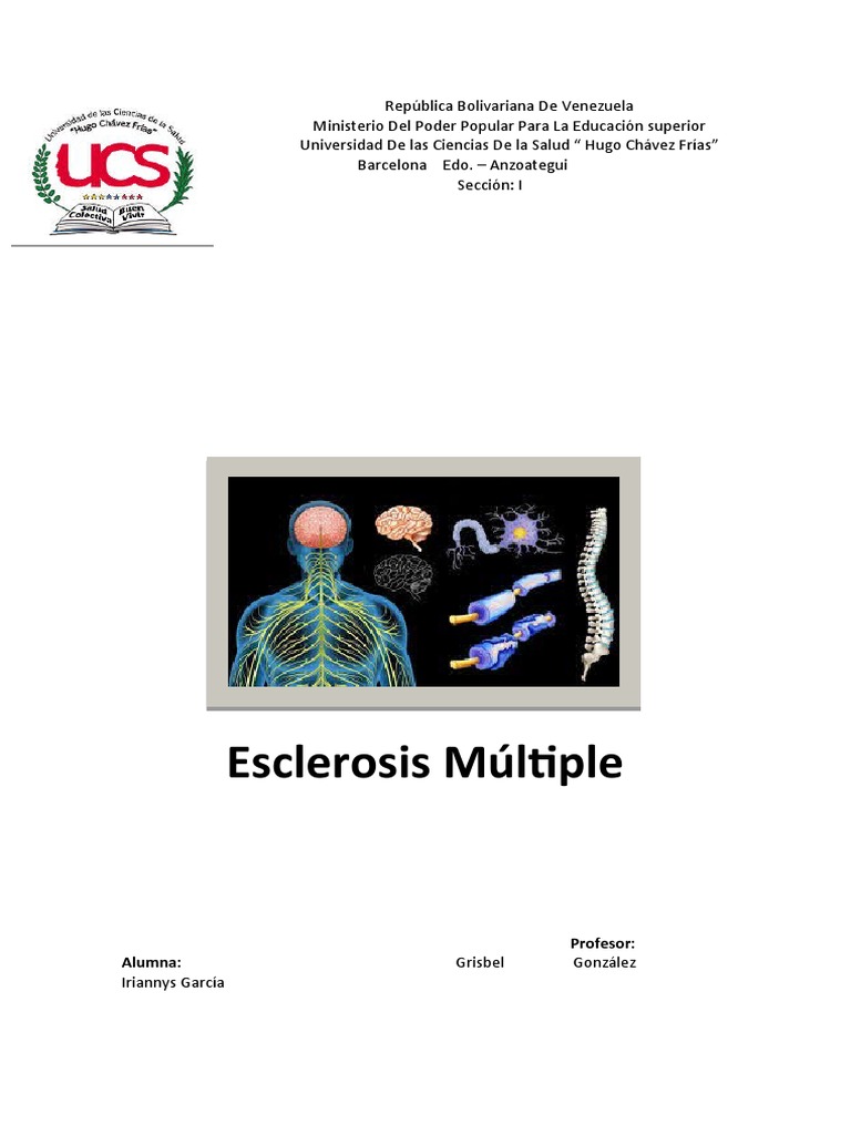 Esclerosis Múltiple | PDF | Esclerosis múltiple | Mielina