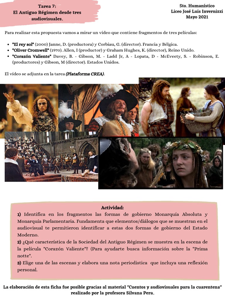 Análisis de fragmentos de películas para comprender formas de gobierno ...