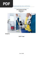 Housekeeping Script | PDF