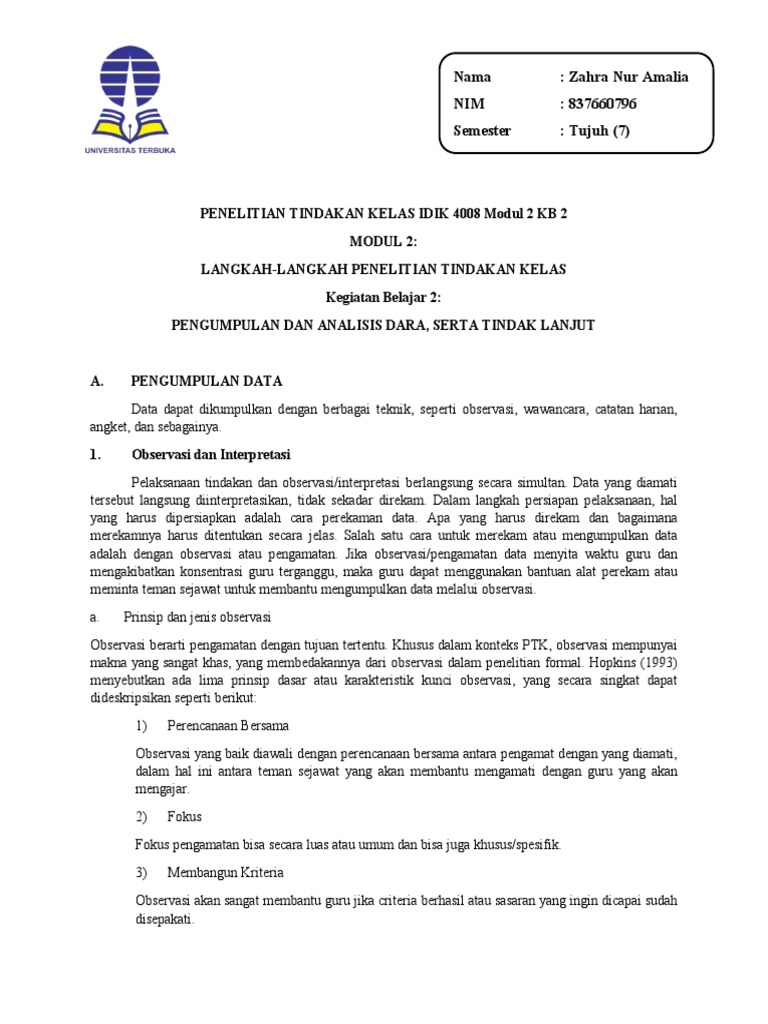 Resume PTK Modul 2 KB 2 | PDF