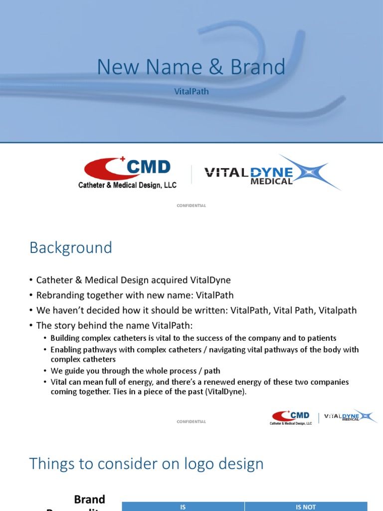 CMD New Name | Download Free PDF | Catheter | Prototype
