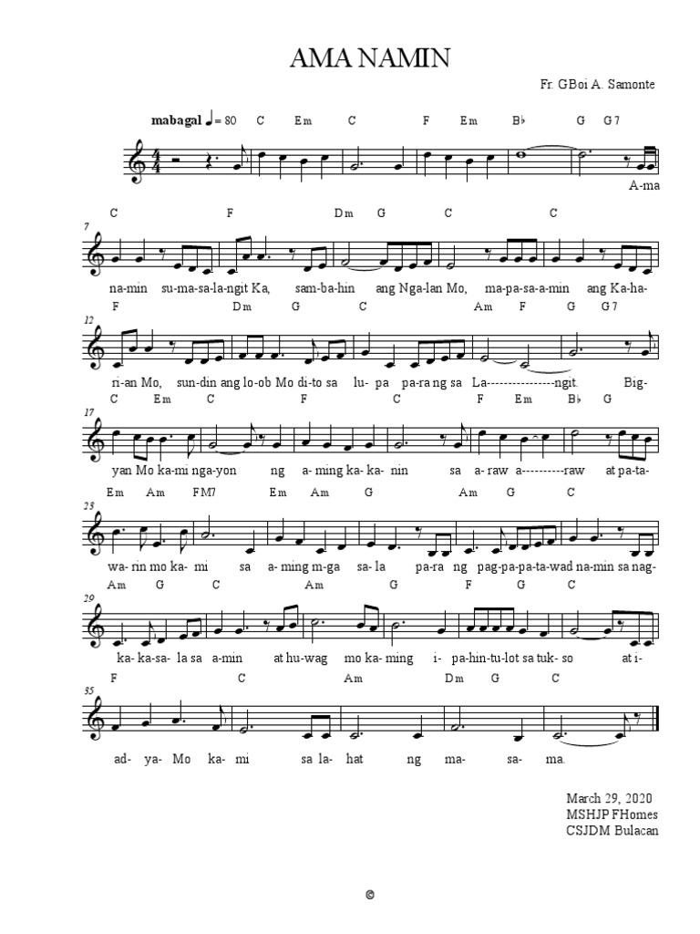 Ama Namin | PDF
