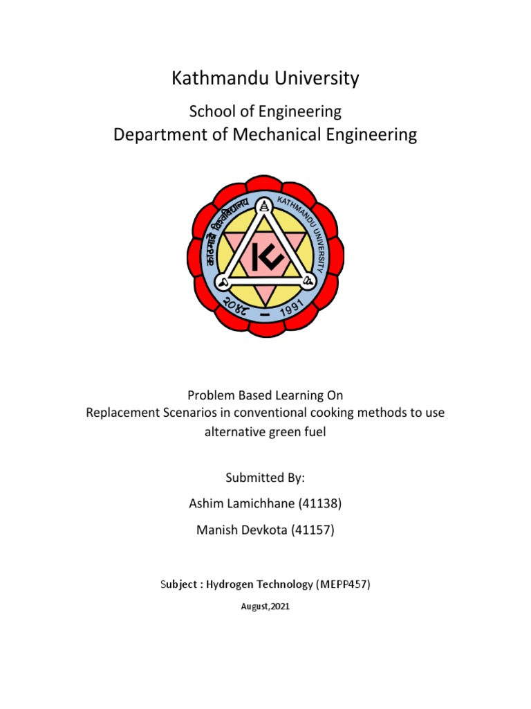 Ashim Lamichhane and Manish Devkota PBL Report | PDF | Fuels ...