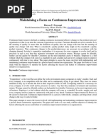 History and Evolution of Continuous Improvement | PDF | Lean ...