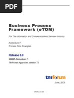 TM Forum Business Process Framework eTOM 12.5 | PDF | Itil | Invoice