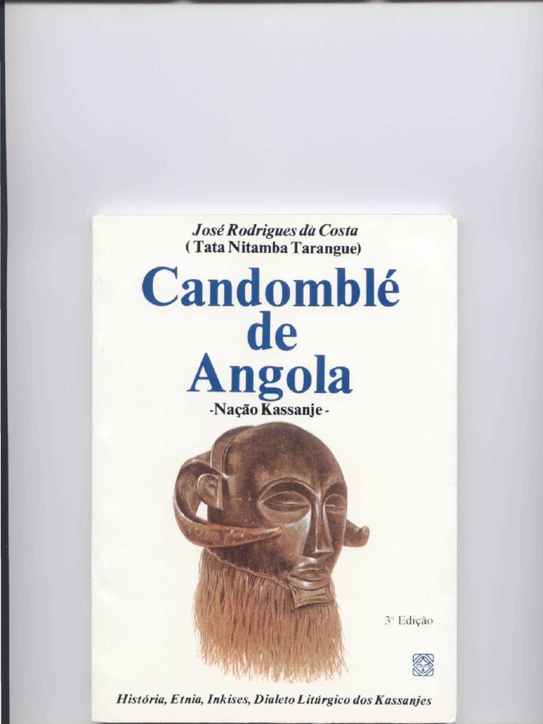 CANDOBLÉ - Candomblé de Angola Livro | PDF