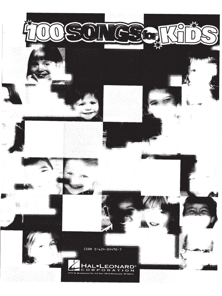 100 Songs For Kids Songbook | PDF