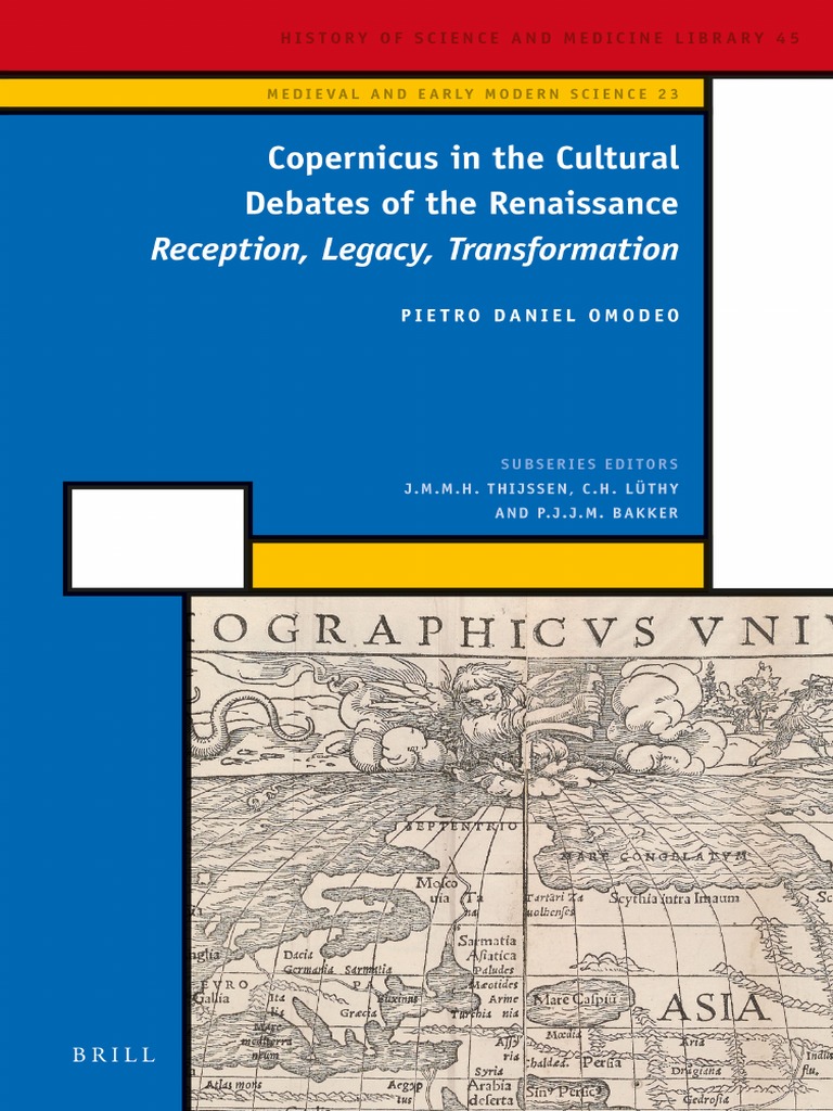 Copernicus in The Cultural Deb - Omodeo, Pietro Daniel - 6029 | PDF ...