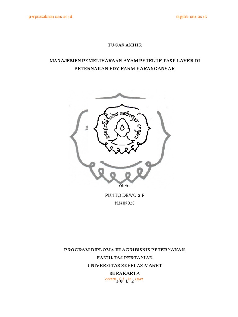 Punto Dewo S.P - H3409020 | PDF | Sains & Matematika | Teknologi & Rekayasa