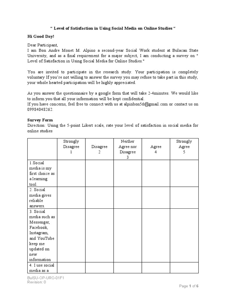Content-Validation Form | PDF | Social Media | Popular Culture & Media ...