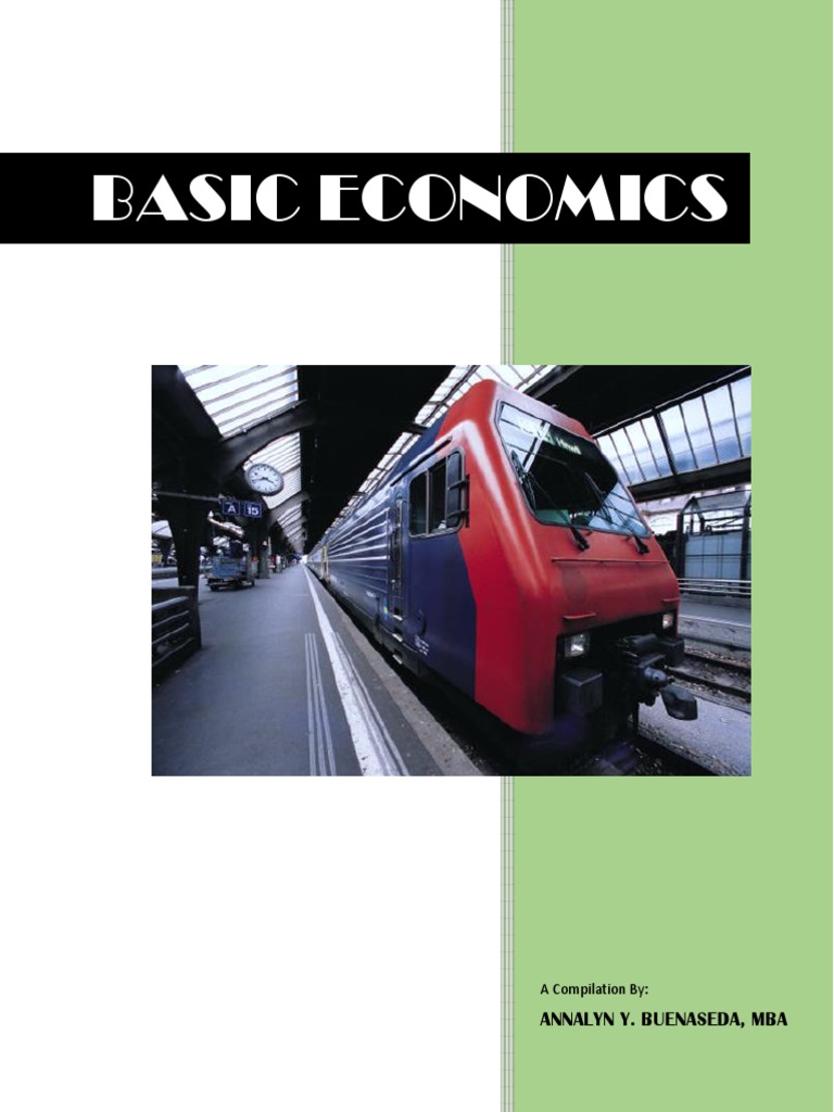 Basic Economics Module 2020-2021 | PDF | Demand | Economics